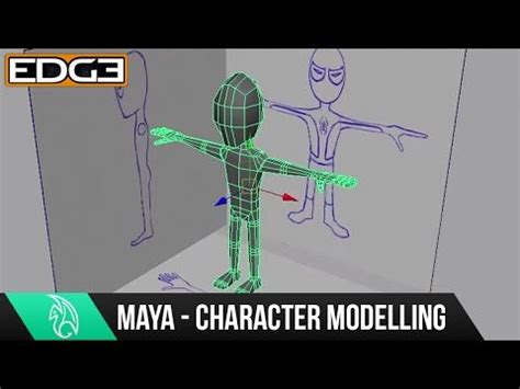 Maya For Beginners Tutorial D Modeling A Simple Human Character In Maya Part By Misterh D