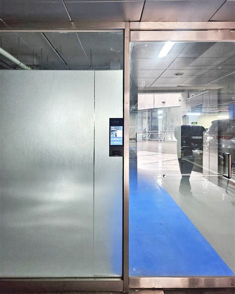 성동구 금호 자이 2차 아파트 공용부 출입 제어 및 엘리베이터 호출 시스템 시공 사례