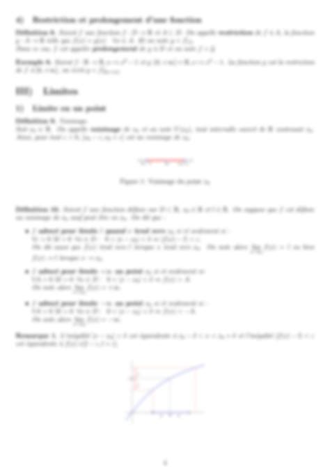 Solution Chapitre 3 Fonctions Reelles Dune Variable Reelle Partie 1