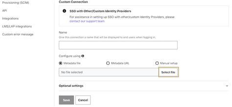 How To Configure A Custom Sso Connection Udemy Business