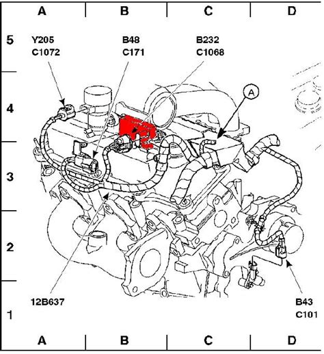 Ford Dpfe Sensor Location Qanda For P1401 Code Justanswer