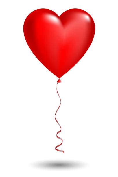 Single Red Heart Balloon Illustrations Royalty Free Vector Graphics