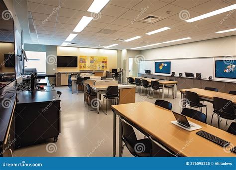 Smart Classroom With Advanced Technology And Interactive Learning