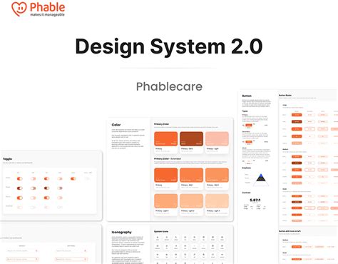 Design System Mobile App Phable On Behance