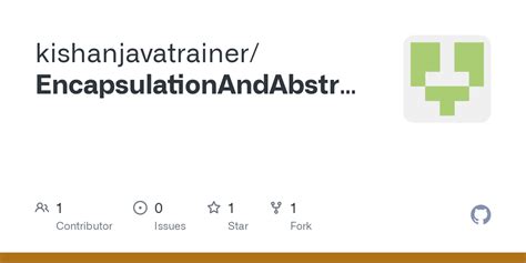 Github Kishanjavatrainerencapsulationandabstractionexample