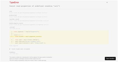 Puppeteer Demo Codesandbox