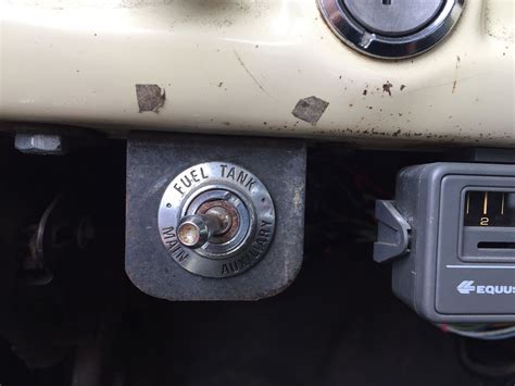 Need A Picture Of Tank Selector Switch Please Ford Truck