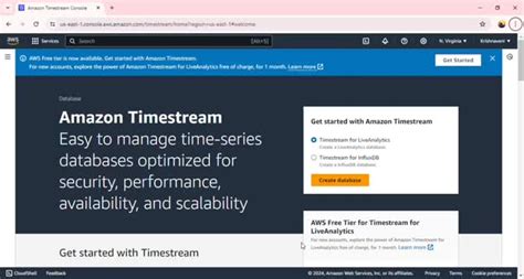 Successful Launch And Querying In Timestream Database Krishnaveni K