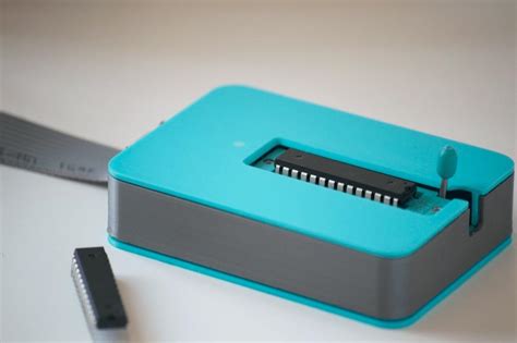 Designed And Printed A Funky Case For My Custom Atmega328p Programmer