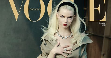 Anya Taylor Joy Vogue Hong Kong September 2024 Thefashionspot