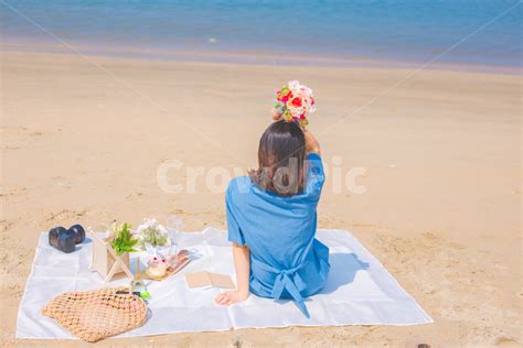 Picnic 피크닉 해변 바다 해수욕장 사진이미지일러스트캘리그라피 Nheuwyong1작가