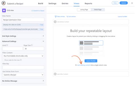 How To Create A Recipe Database In Wordpress Formidable Forms