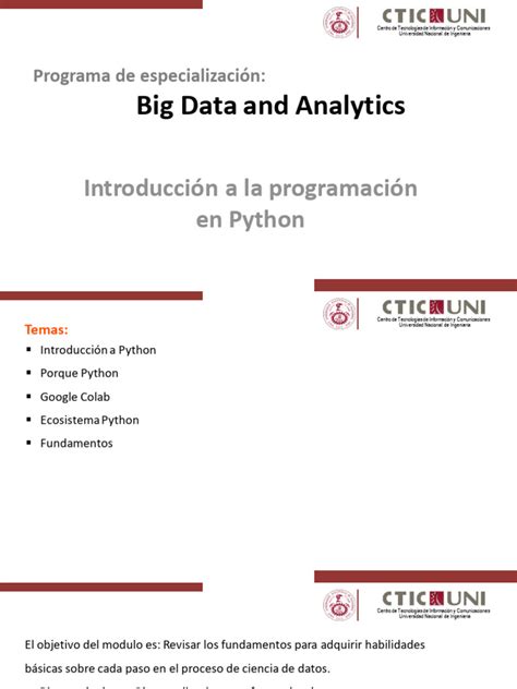 introduccion python pdf lenguaje de programación tipo de datos