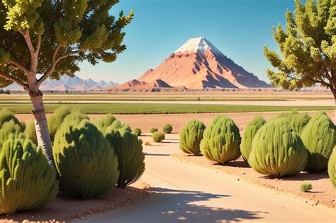 Desert Precious Trees Populus Euphratica Big Tree Environmental Protection Wallpaper Background