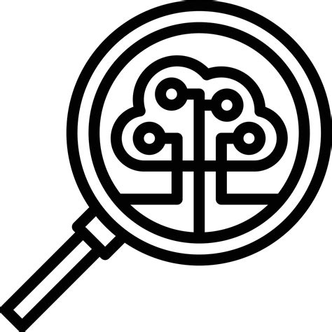 Search Algorithm Ai Artificial Intelligence Outline Icon 14363875 Vector Art At Vecteezy