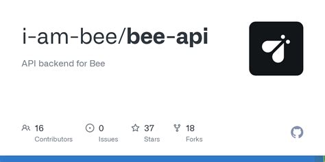 Github I Am Beebee Api Api Backend For Bee