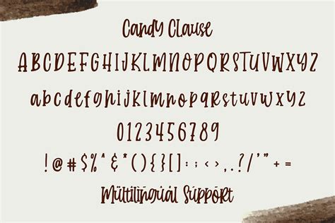 Candy Clause Stunning Display Fonts ~ Creative Market