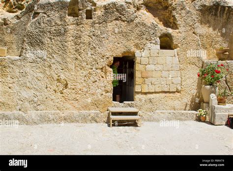 May 2018 The Garden Tomb Or Sepulchre In Jerusalem Israel The