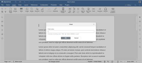 Word Field Codes Explained ONLYOFFICE Blog