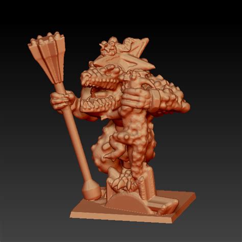 🦎 Ancient Kroxigor・ Stl File For 3d Printing・cults