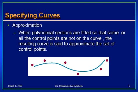 Ics 415 Computer Graphics Hermite Splines Dr Muhammed