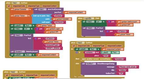 Verify Email And Password Reset Mit App Inventor Help Mit App Inventor Community