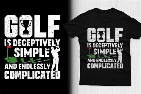Golf Is Deceptively Simple Graphic By Creative SVG Creative Fabrica