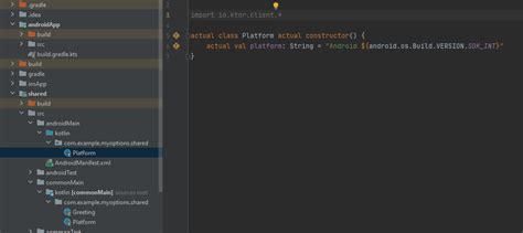 Kotlin Cannot Import Ioktor To Common Module Of Kmm In Android