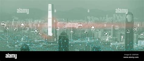 Technology Internet Of Things Wireless Communication Iot Concept