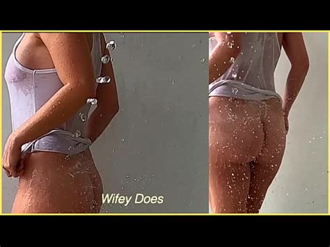 SAMPLE Amazing Wife Flashes Amazing Wet Braless Tits XVIDEOS