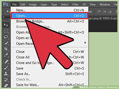 How To Unlock Layers In Photoshop 10 Steps With Pictures