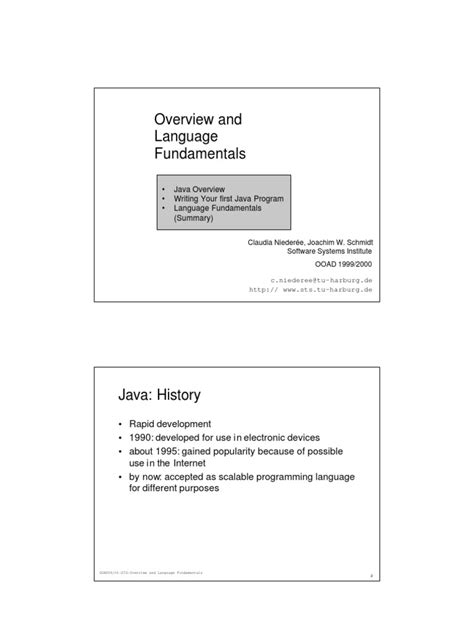 3 Fundamentals Java Pdf Data Type Java Programming Language