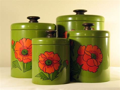 Kitchen Collectibles Vintage Kitchen Canisters Vintage Canisters