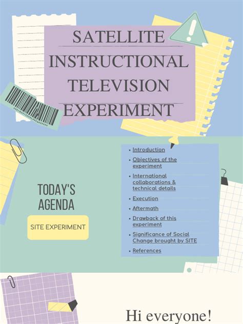 Satellite Instructional Television Experiment Pdf