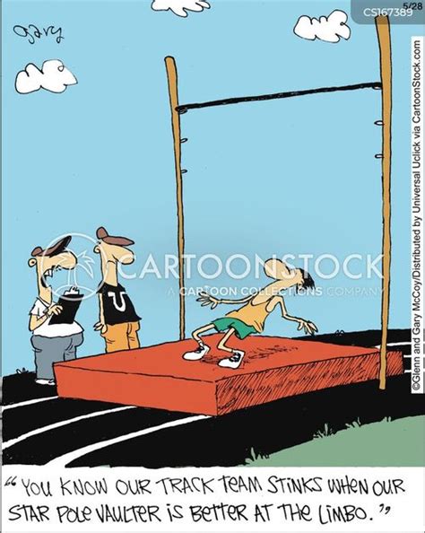 Pole Vaulter Cartoons And Comics Funny Pictures From Cartoonstock