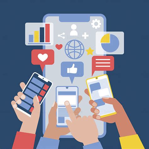 移动 APP 矢量图