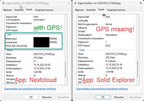 Gps Info In Metadata Getting Lost When Using Nextcloud 🤖 Android Nextcloud Community