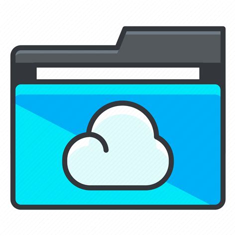 Cloud File Folder Folders Storage Icon Download On Iconfinder