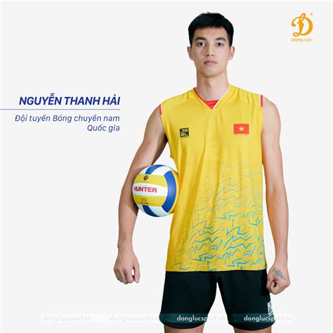 Bộ Thi đấu đội Tuyển Bóng Chuyền Nam 2023 Động Lực Sport