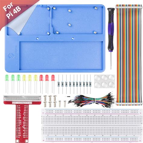 sunfounder rab holder kit raspberry pi breadboard kit amazon de