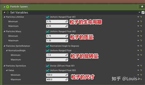 序列帧 粒子效果 【niagara教程】 用niagara制作一个仙境效果 csdn博客