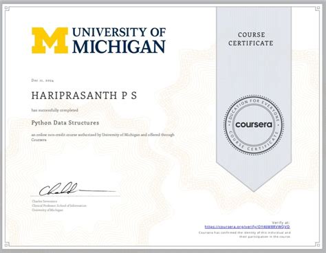 Hari Prasanth On Linkedin Careergrowth Continuouslearning Achievement Python Datastructures