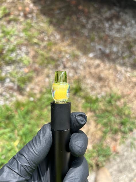 Puffco Pivot Glass Implosion Turbine Top Absinthe 1 Highartisan