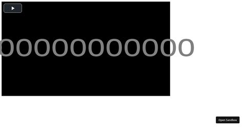 A Sample Videojs With React Project Forked Codesandbox