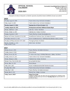 Chamberlain University Academic Calendar 2023