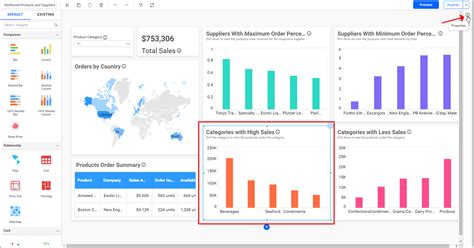 filtering widgets by manual filters embedded bi bold bi docs