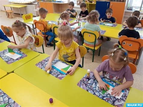 Конспект занятия по аппликации во второй младшей группе «Кораблик» (4 ...