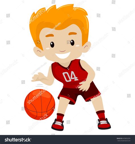 농구를 하는 소년의 벡터 그림 스톡 벡터로열티 프리 455832376 Shutterstock