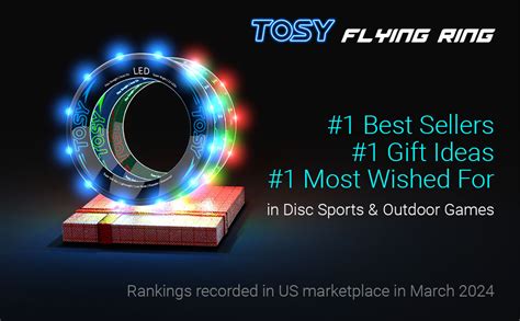 Tosy Flying Ring 16 Miljoen Kleuren Rgb Of 12 Led Superhelder