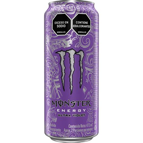 Monster Energy Violet Lata X 473 Ml